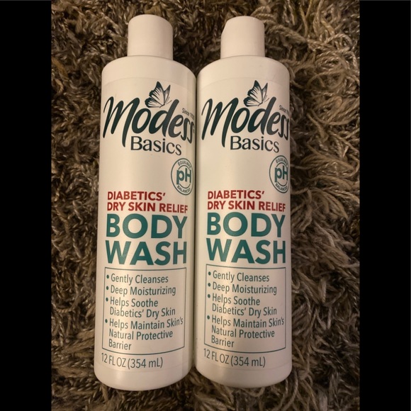 moddess | Bath & Body | Modess Basics Diabetic Dry Skin Relief Body ...